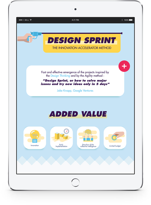 Infographic design sprint